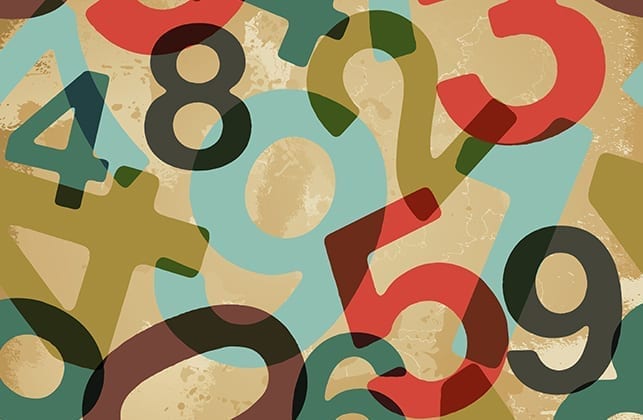 Scattered Numbers | Panolam Surface Systems