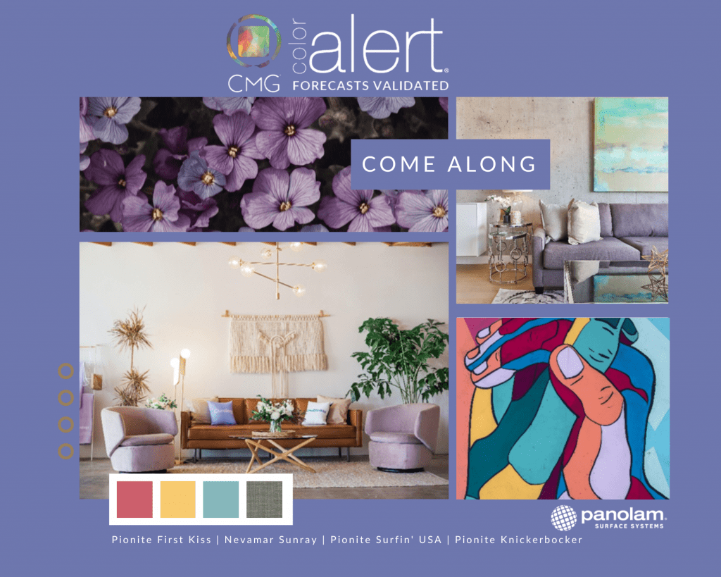 CMG May Color Alert - VIOLET WITH A WORLD VIEW! | Panolam Surface Systems