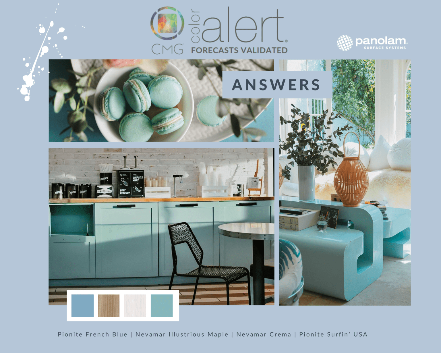 CMG October Color Alert + Panolam Laminates! | Panolam Surface Systems